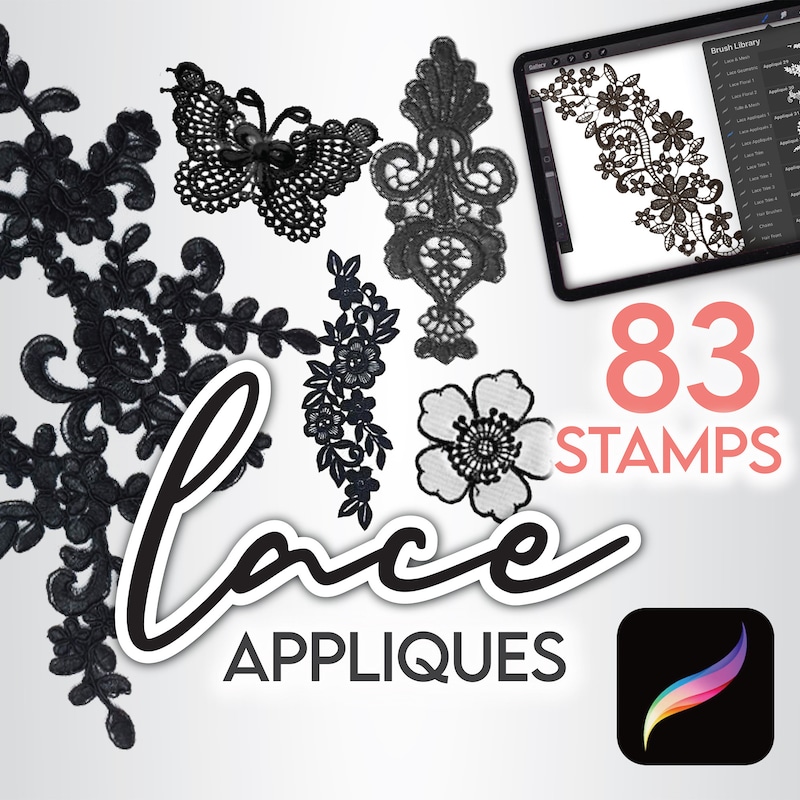 Applique Stamp Design - Etsy