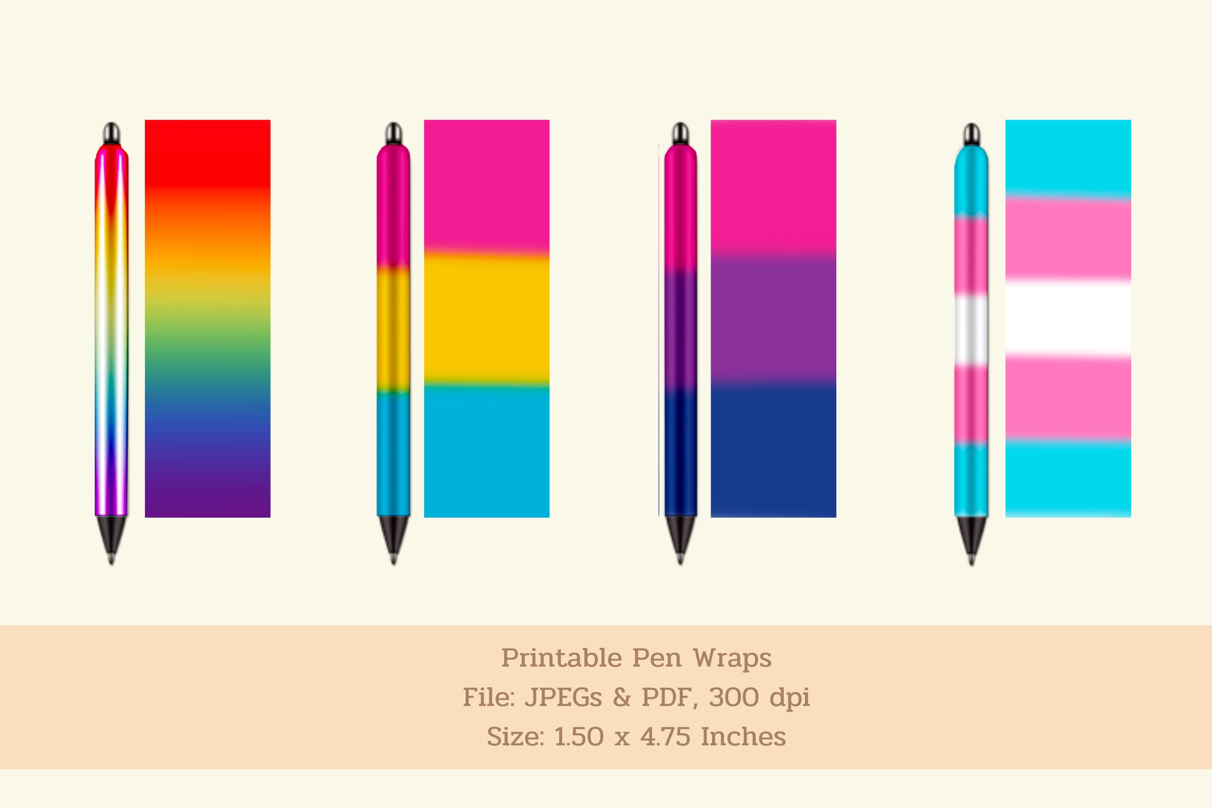 LGBT Nations Printable Set | Journal Pages, Notebook Covers, 8.5x11 ...