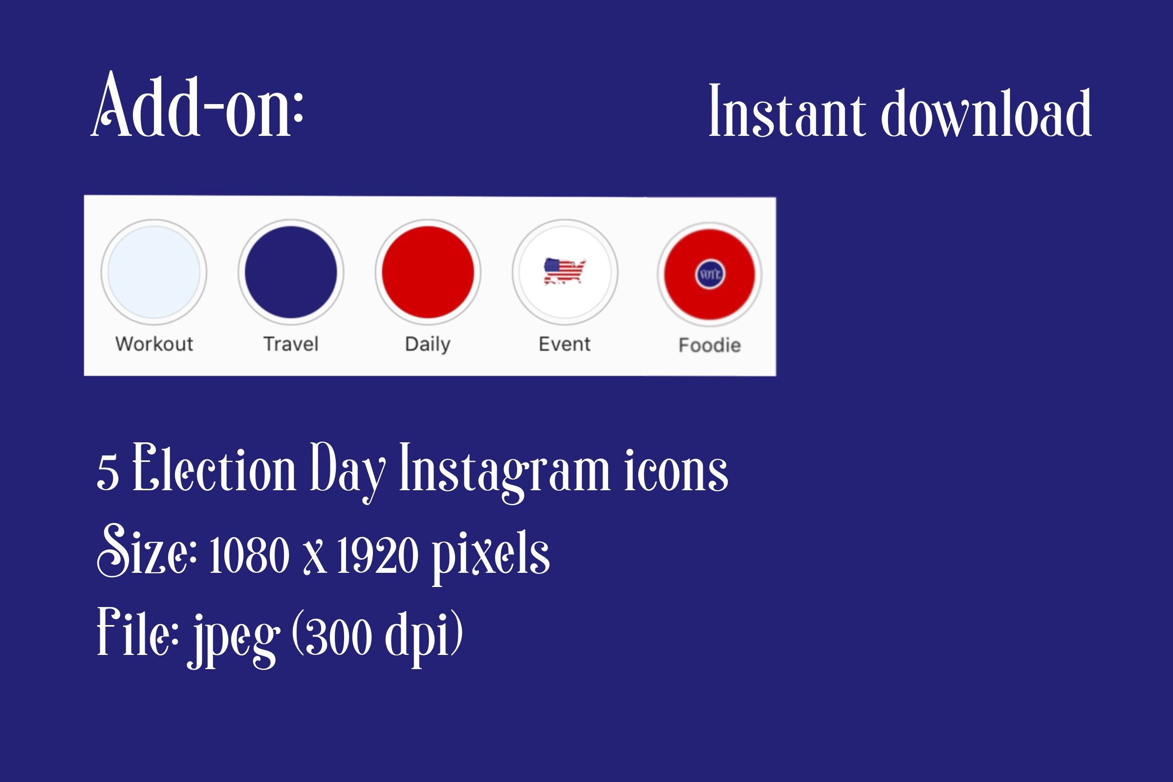 Election Day FB and IG Quote & Icon | Icon, Instagram Post, United ...
