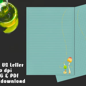 Biology Writing Paper | Printable Stationary, Printable Paper, Writing ...