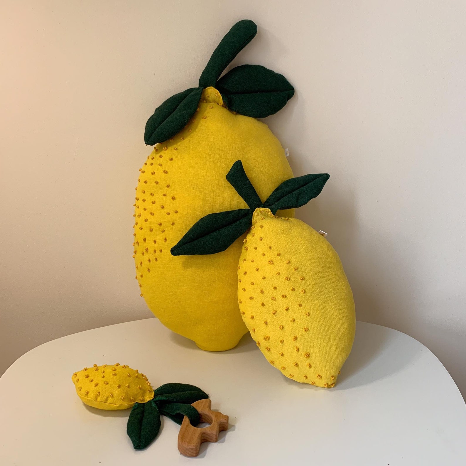 Giant Lemon Plush Oversized Lime Pillow Plush Fruit Lemon - Etsy