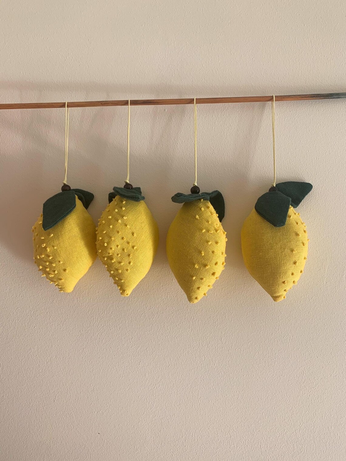 Christmas Decorations Kitchen Decor Lemon Toy - Etsy