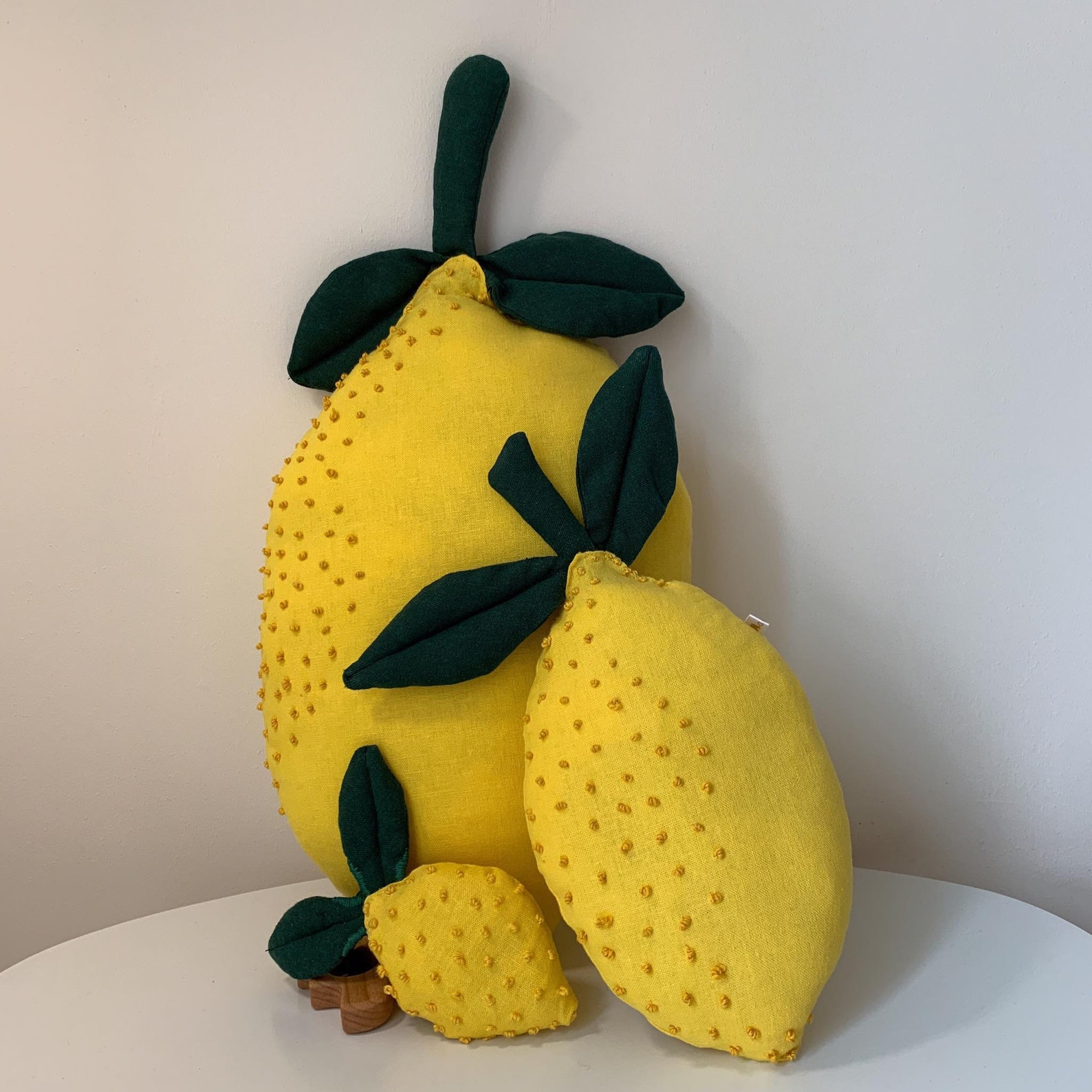Giant Lemon Plush, Oversized Lime Pillow, Plush Fruit, Lemon Pillow ...