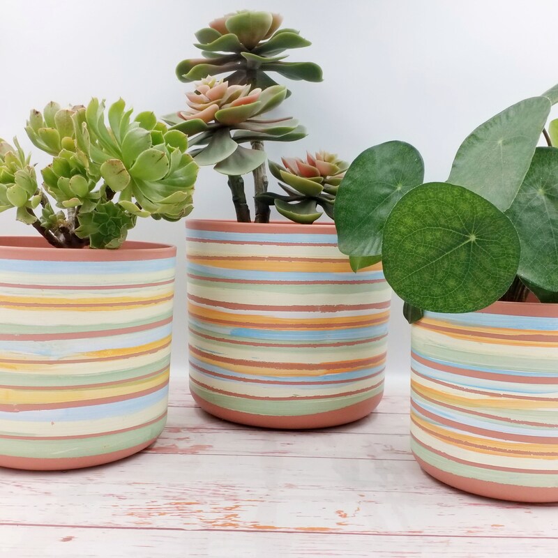 16 Inch Indoor Planters - Etsy