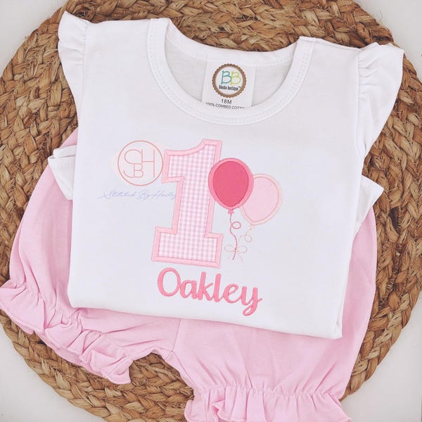 Embroidered 1st Bday Hat - Etsy