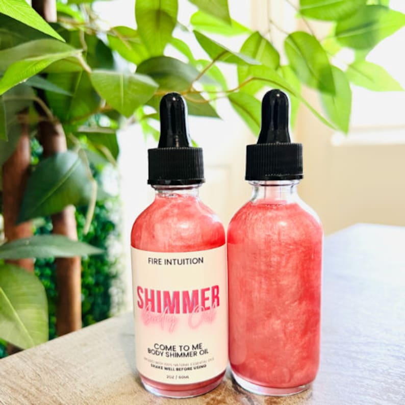 Come to Me Shimmer Body Oil - Etsy