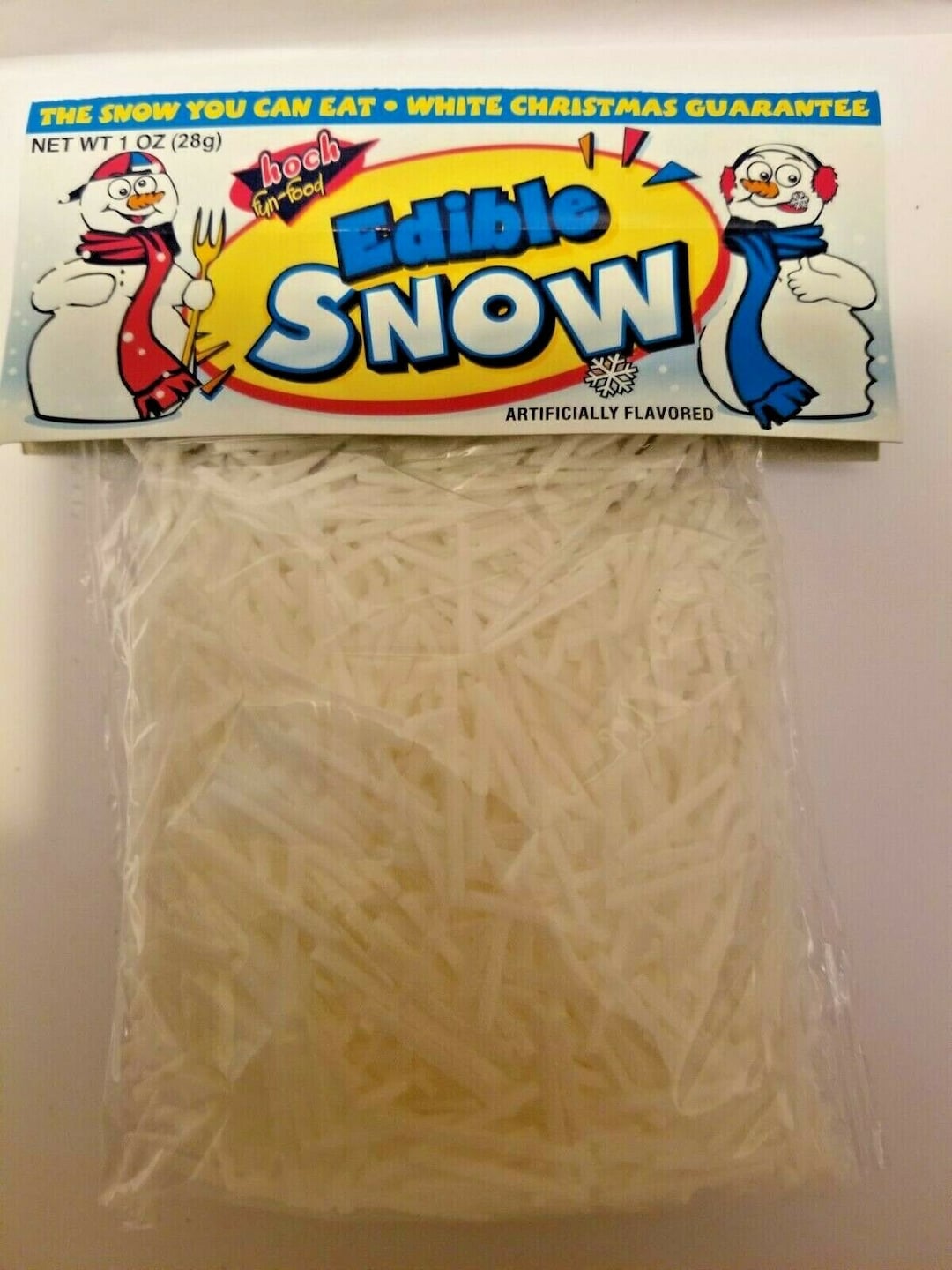 Edible Snow - 1 Oz Package (2 Pack) - Etsy