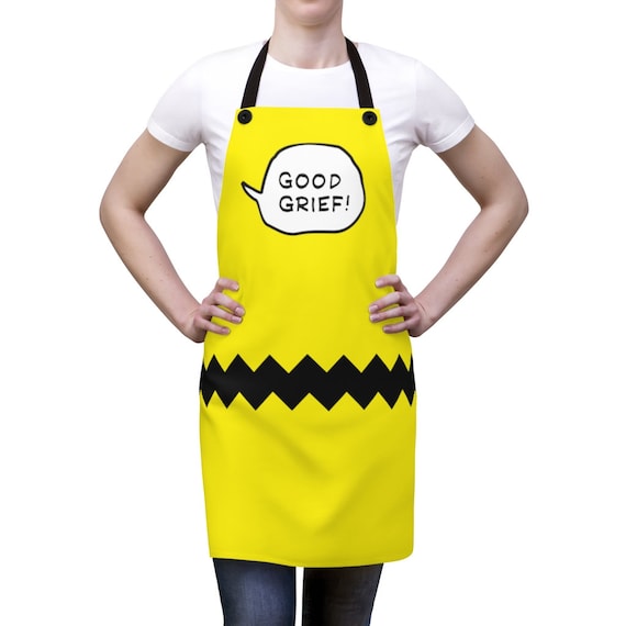 Chef Apron Comic Strip Good Grief Quality Chefwear | Etsy
