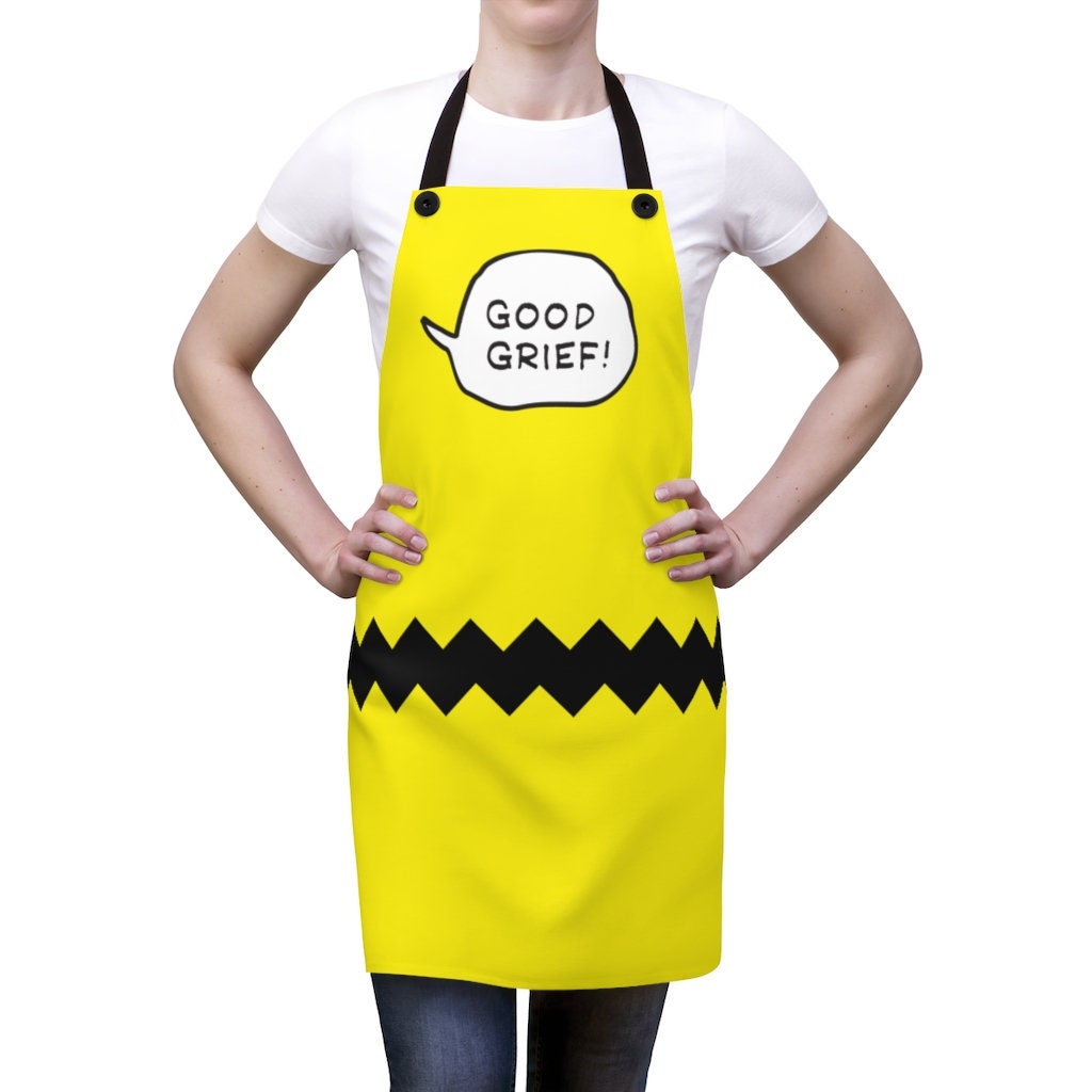 Chef Apron Comic Strip Good Grief Quality Chefwear - Etsy