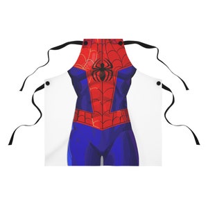 Chef Apron Spider-man Design Quality Chefwear Cooking Apparel Gift Fun ...