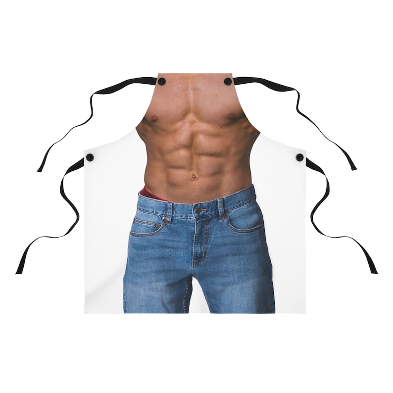 Six-pack Abs Chef Apron: Funny BBQ Costume - Etsy