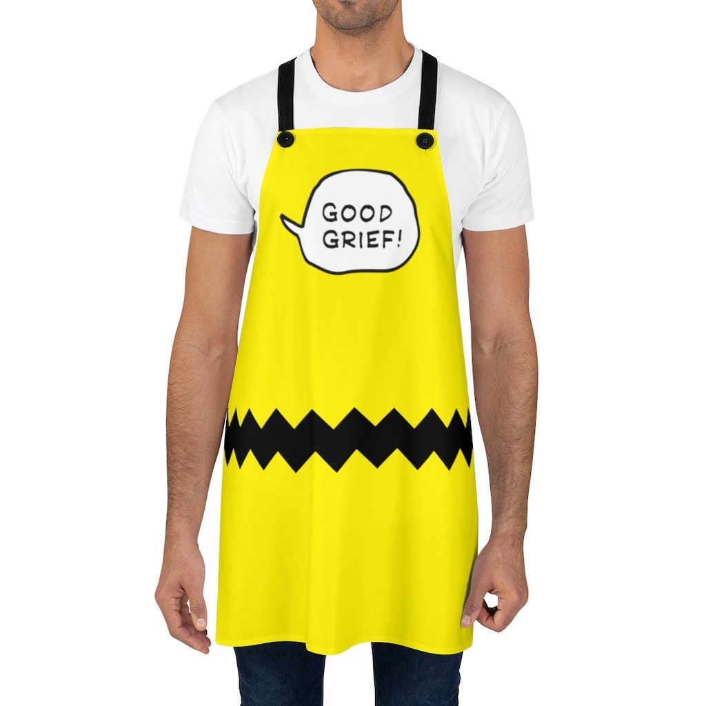 Chef Apron Comic Strip Good Grief Quality Chefwear - Etsy