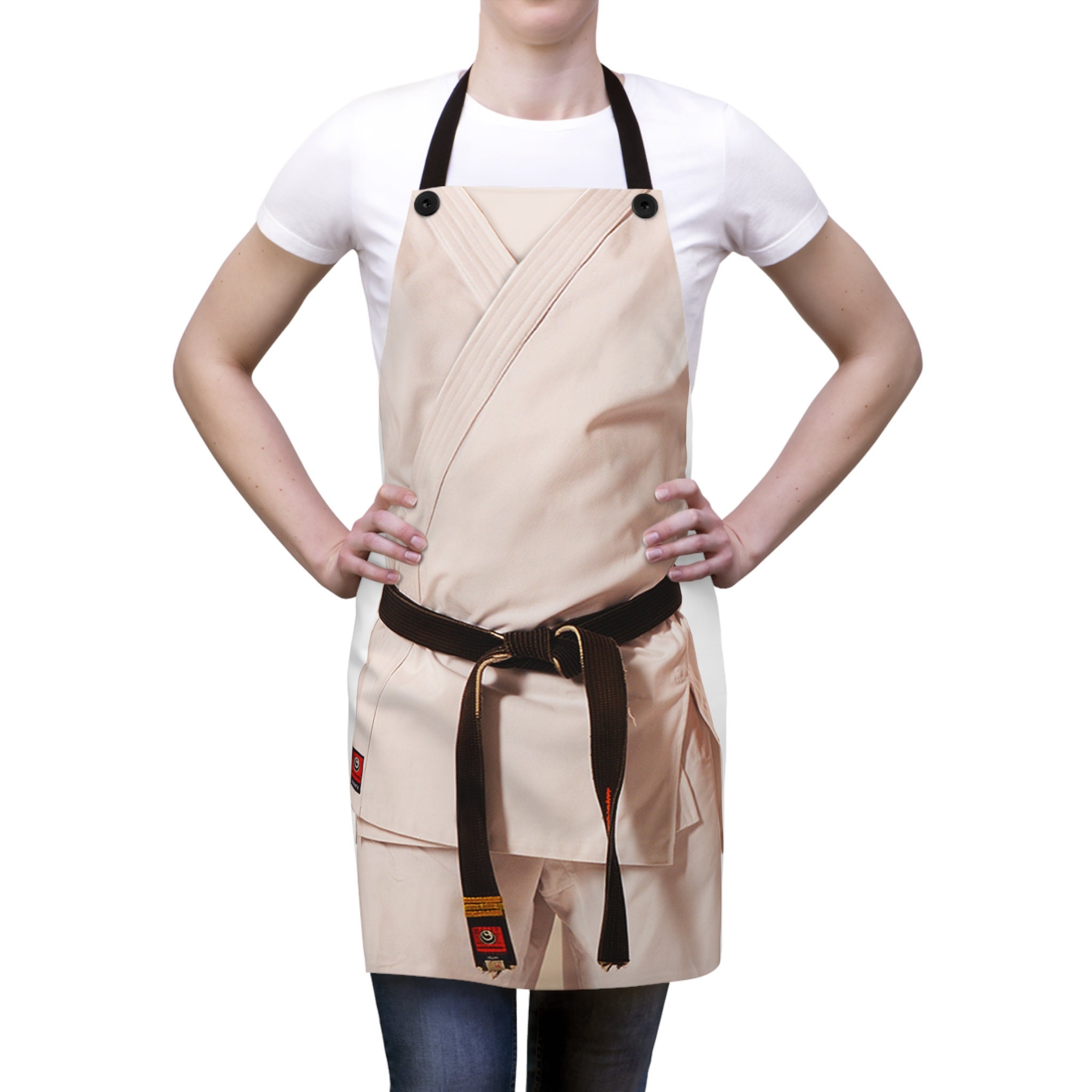 Chef Apron KARATE GI DESIGN Quality Chefwear Cooking - Etsy