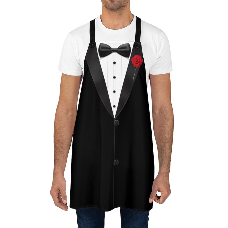 Tuxedo Apron: Formal Chefwear, Costume Cosplay, Gag Gift - Etsy