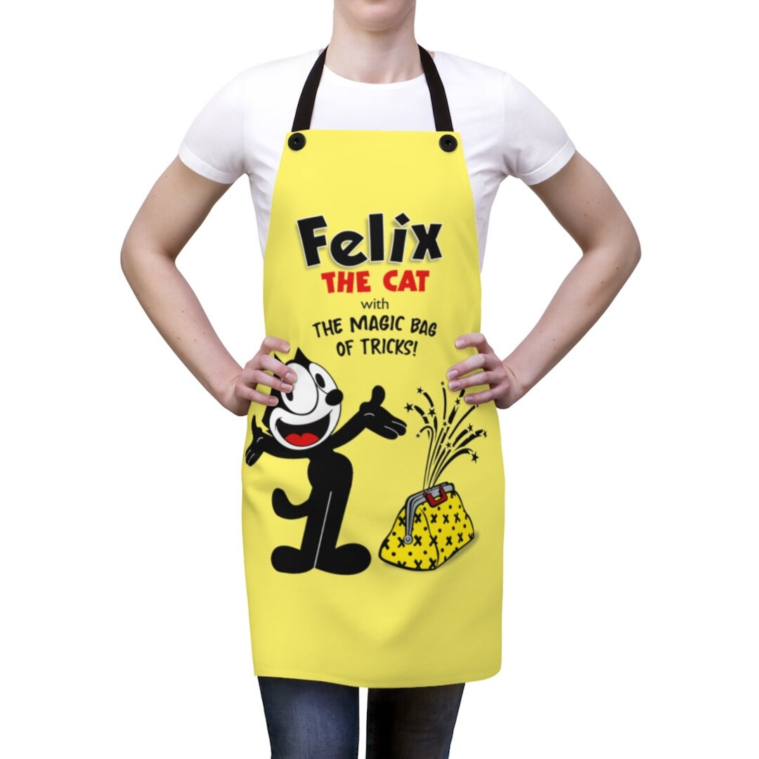 Felix the Cat Chef Apron: Fun Cooking Apparel Gift - Etsy