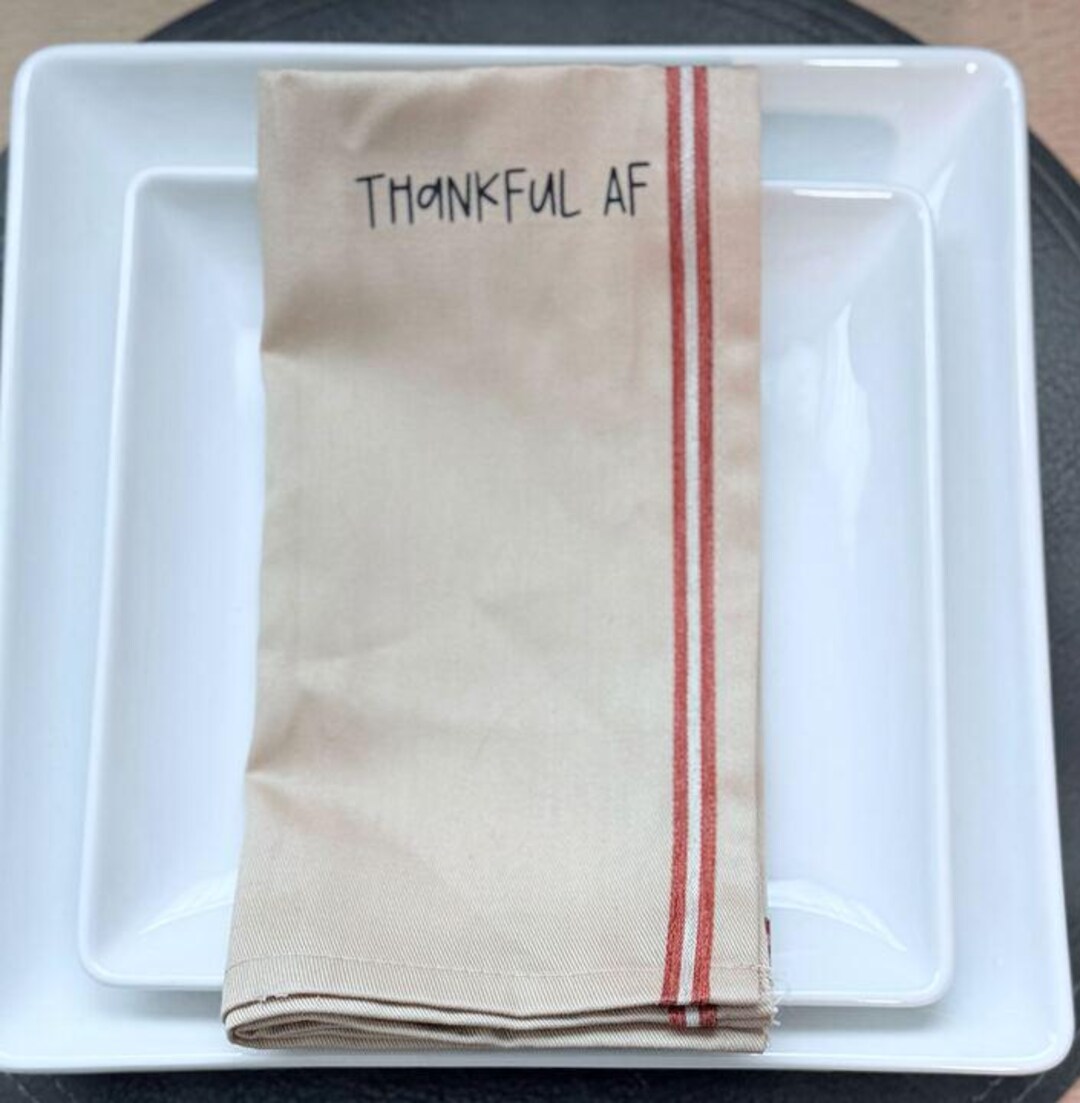 Add Some Fun to Your Feast With Our Conversation-starting Cloth Napkins ...