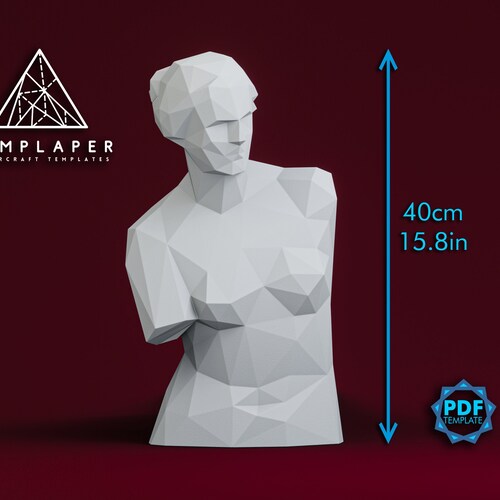 Venus Paper Sculpture Papercraft DIY Low Poly Sculpture - Etsy Canada