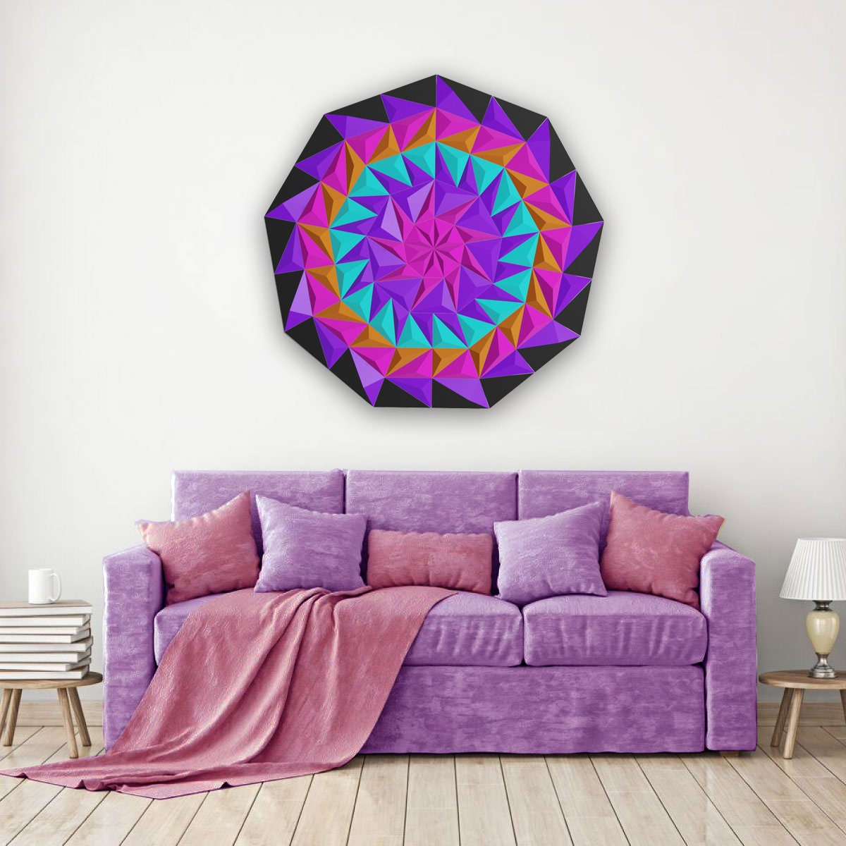 DIY 3D Mandala unica Dos Papercraft Printable - Etsy