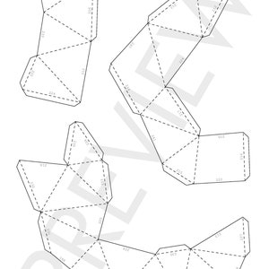 DIY 3D Atlas paper model Low Poly Sculpture DIY Paper 3D | Etsy