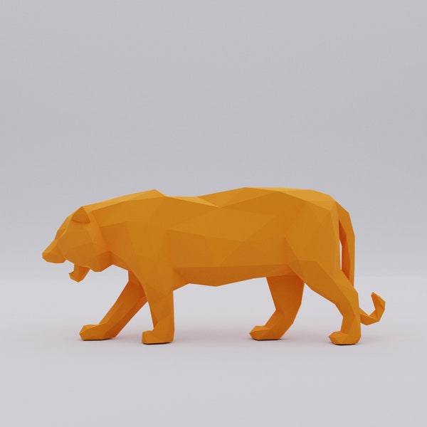 Tiger Animal 3d Model - Etsy