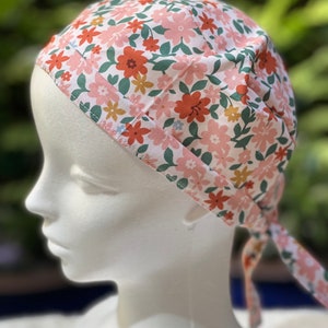 Skull Caps , Skull Cap With Satin Lining, Surgical Cap, Scrub Cap With ...