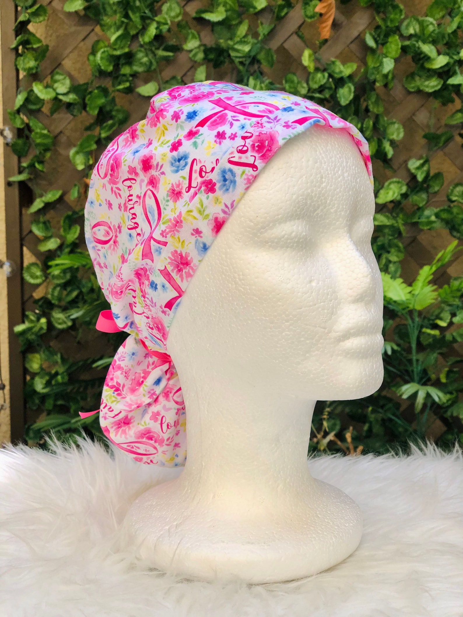 Bonnet de gommage de sensibilisation au cancer du sein bonnet | Etsy