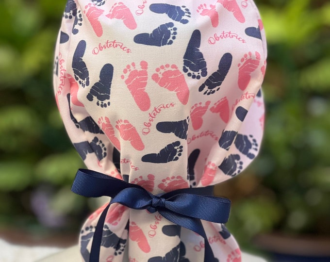 Obstetrics Scrub Caps OBGYN Scrub Cap Baby Catcher Scrub - Etsy