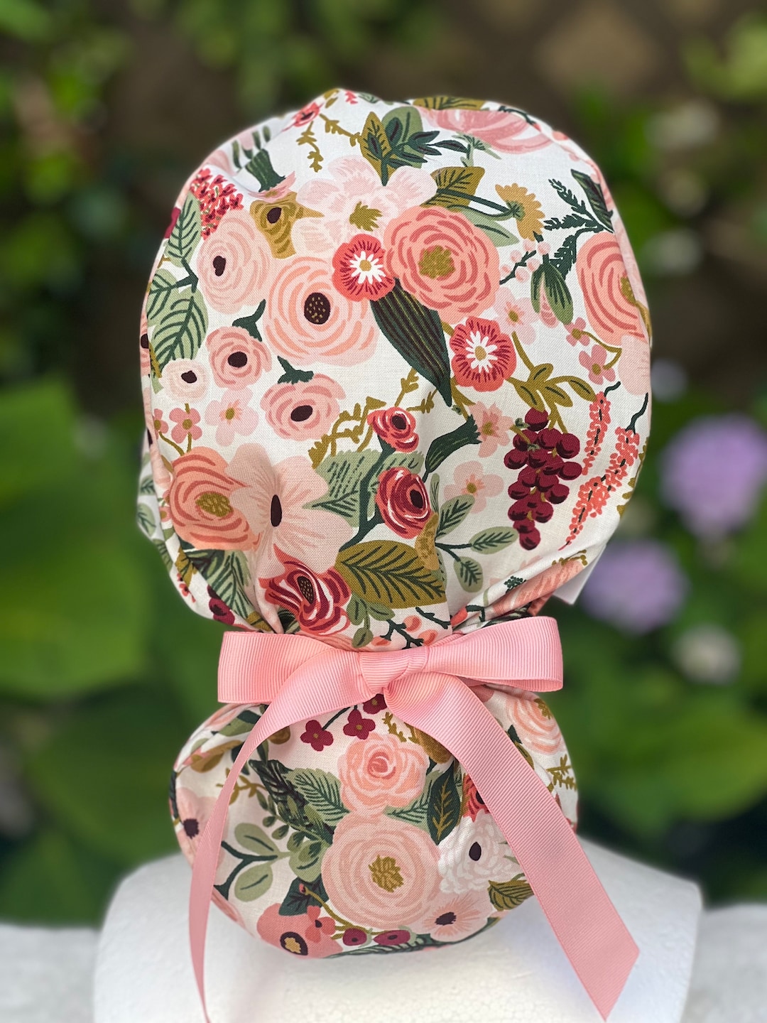 Rifle Paper Co Scrub Cap, Surgical Scrub Cap, Scrub Cap for Women ...