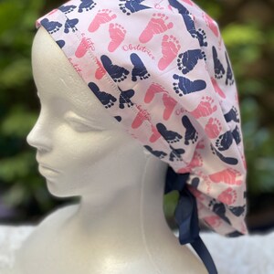 Obstetrics Scrub Caps, OBGYN Scrub Cap, Baby Catcher Scrub Cap, Labor ...