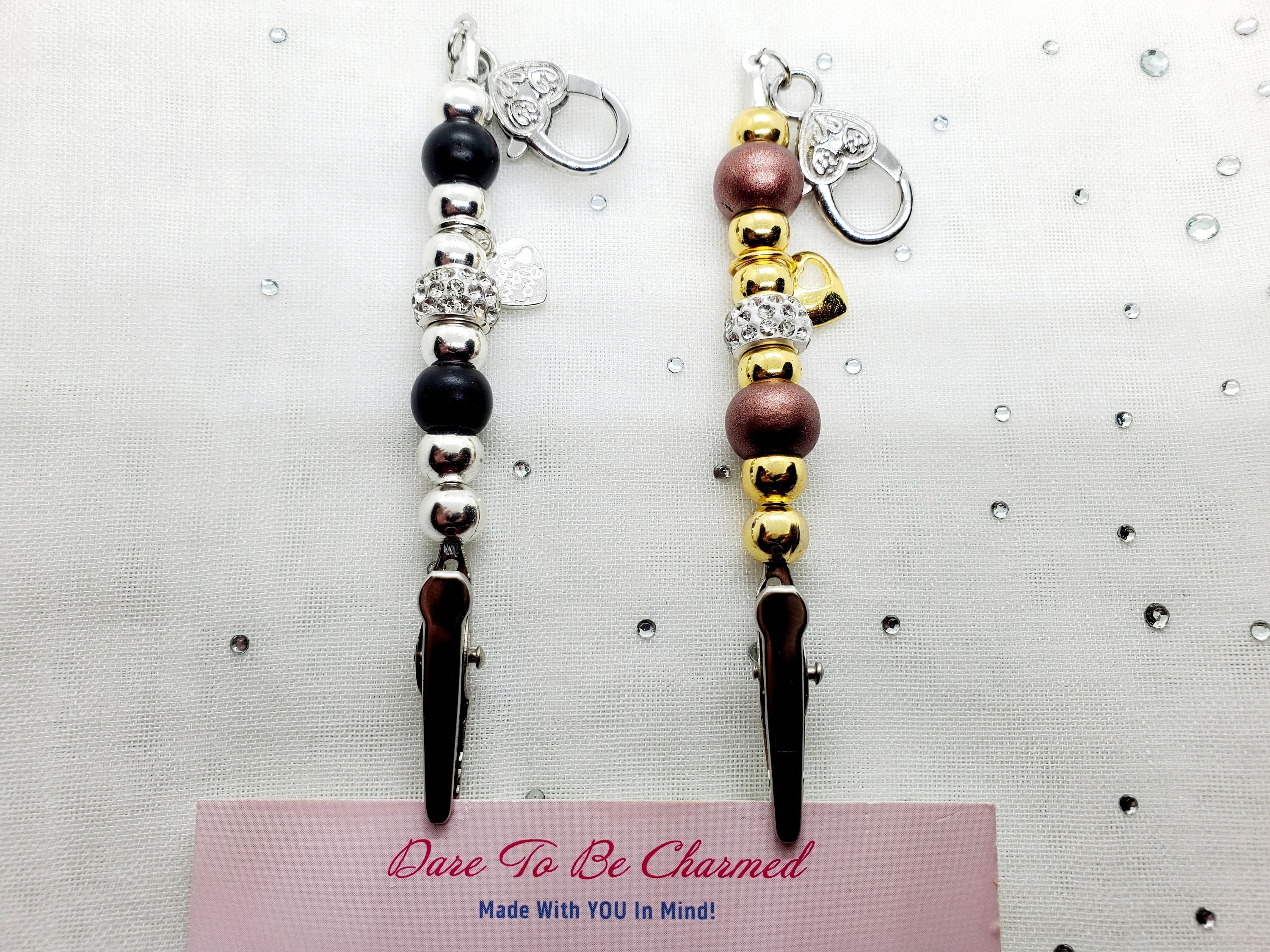 Mini Beaded Credit Card Grabber for long nails Bracelet - Etsy Nederland