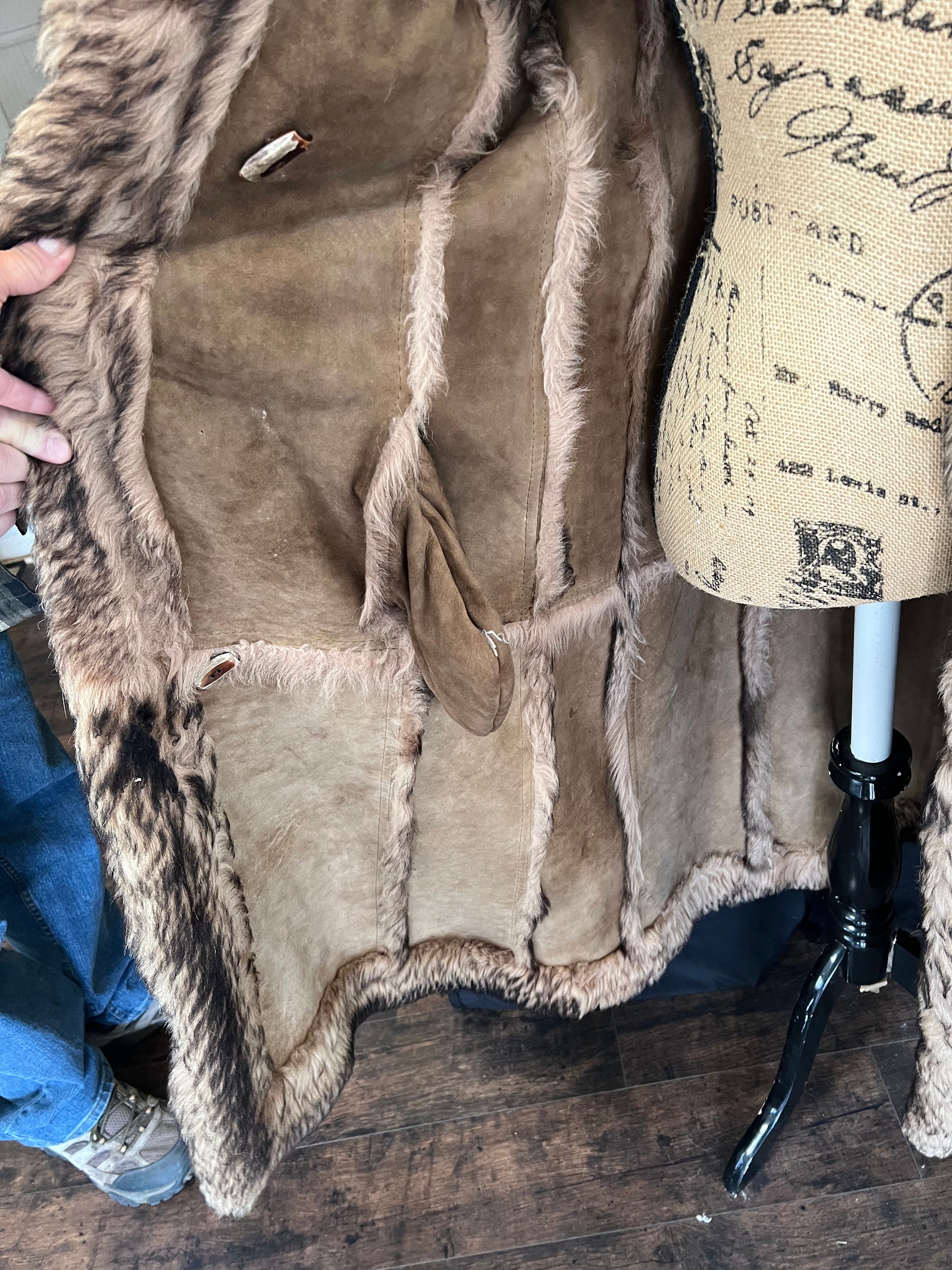 Vintage Overland Full Length Racoon Fur Coat Luxurious - Etsy