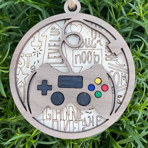 Gamer Video Controller Ornament Gift for Him Gift for - Etsy