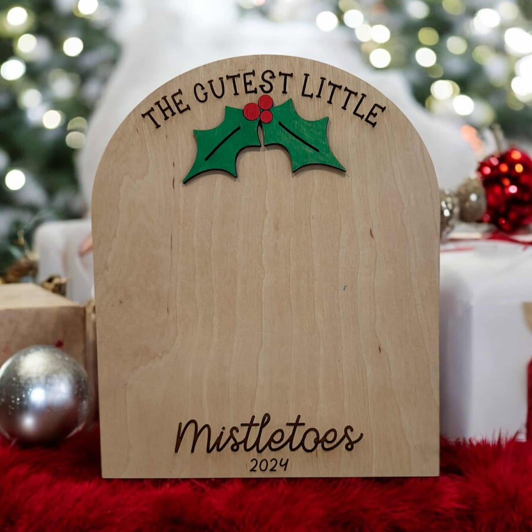 The Cutest Little Mistletoes | Toes | Paint | DIY | Keepsake | Wall Art ...