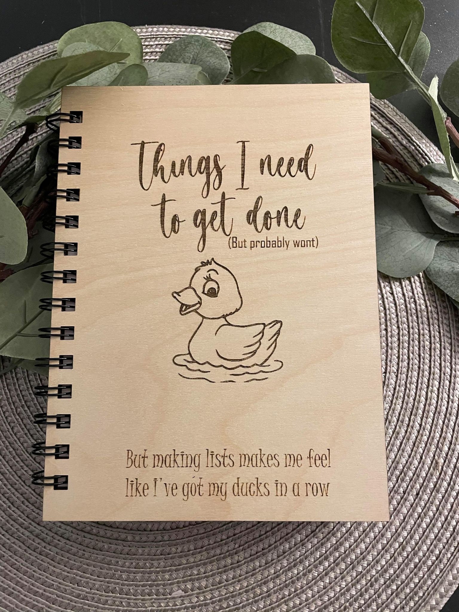 Duck Notebook - Digital File SVG - Etsy