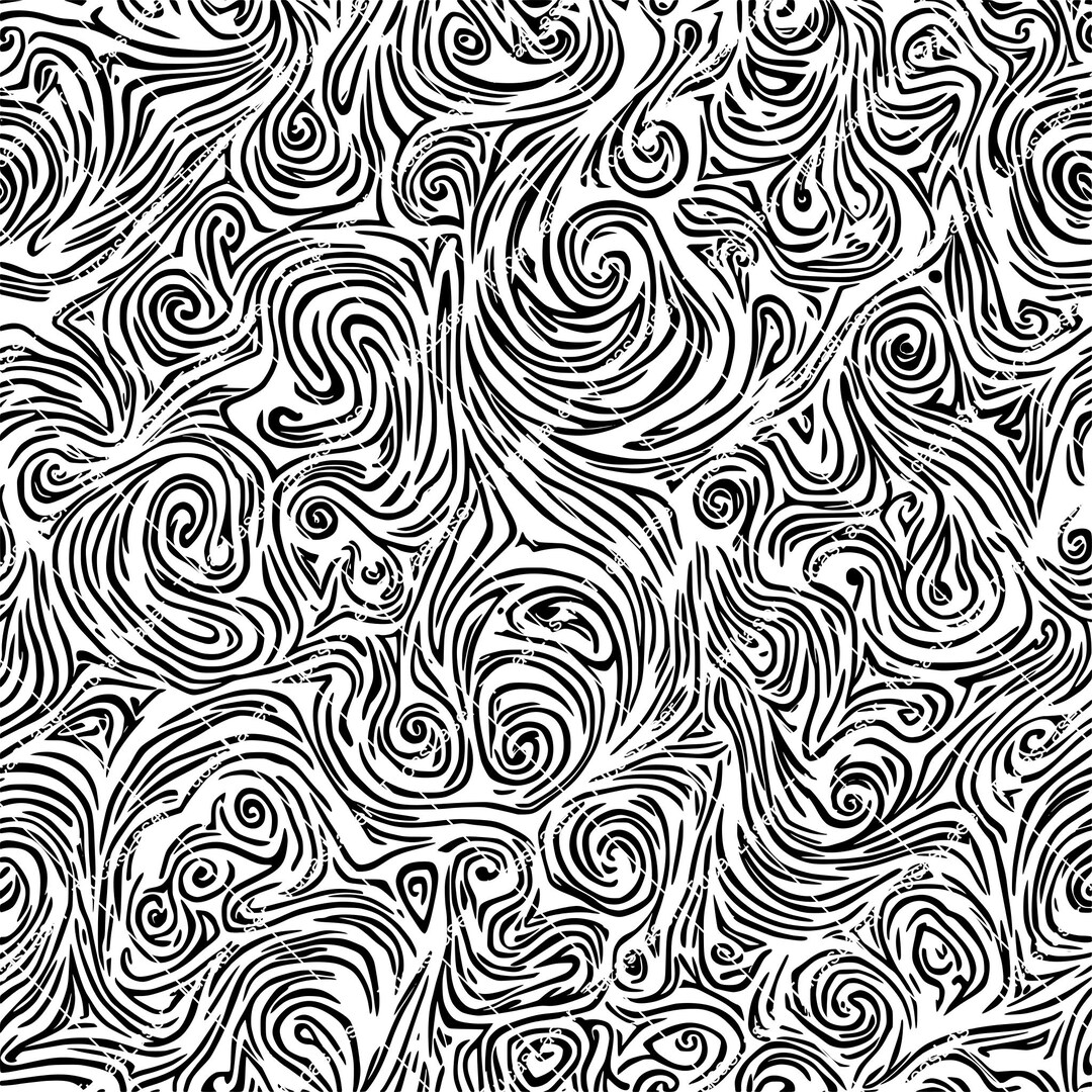 Damascus Steel Pattern 1 - .svg & .png Files | Negative + Positive ...