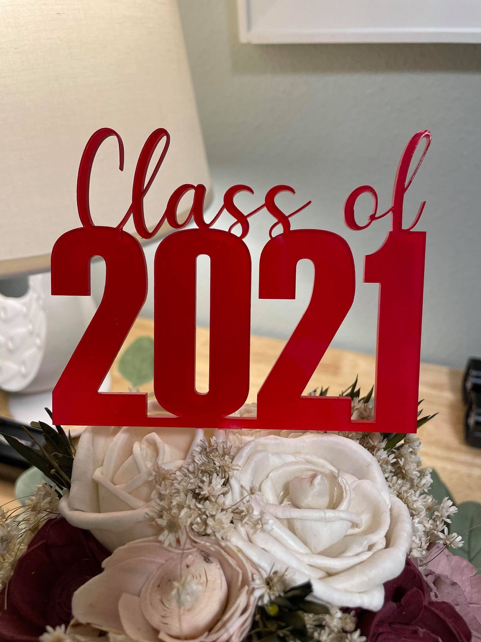 Class of 2021 Cake topper-Decoration-Digital file SVG | Etsy