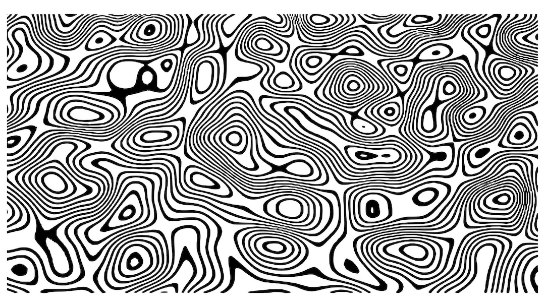 Damascus Steel Pattern (2 Pack) SVG and Png(transparent Background ...