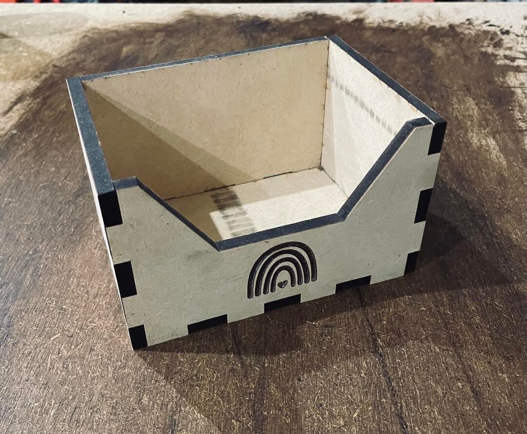 5.5x4" Box | Cut Out Front | Fits Milestone Discs | Gift | Cute ...