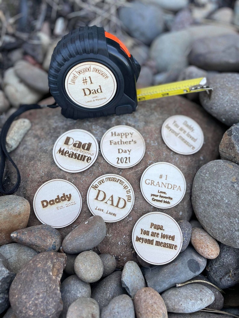 Personalized Tape Measure Round BUNDLE. 8 Designs Included. | Etsy