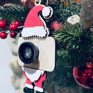 Santa Cam Ornament | Santa's List | Christmas | BUNDLE | Laser Ready ...
