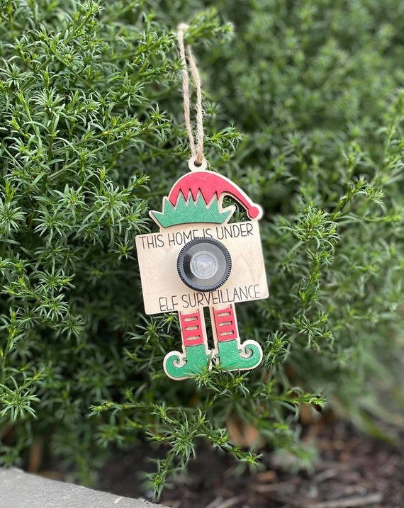 Elf Surveillance Santa is Always Watching Help Kids - Etsy