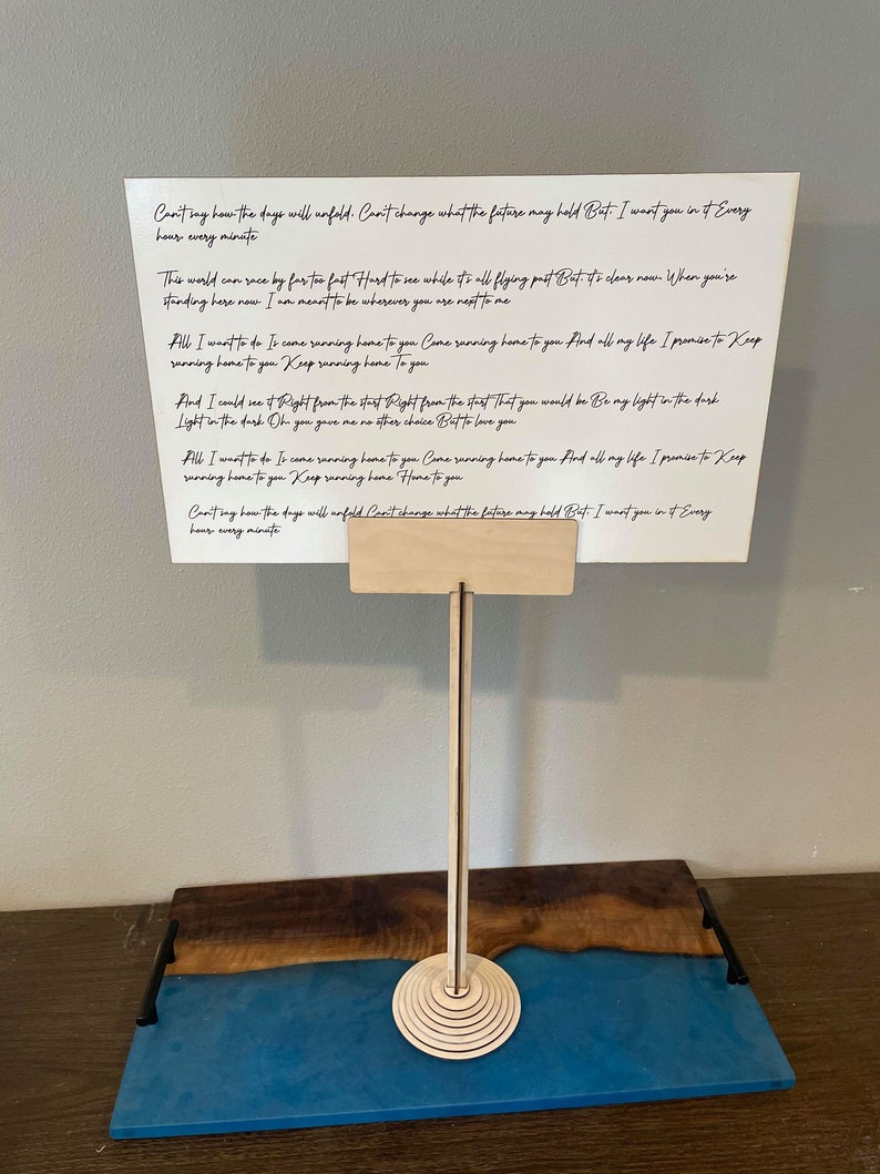 Sign Stand Digital File SVG a Sign Holder With Weighted - Etsy