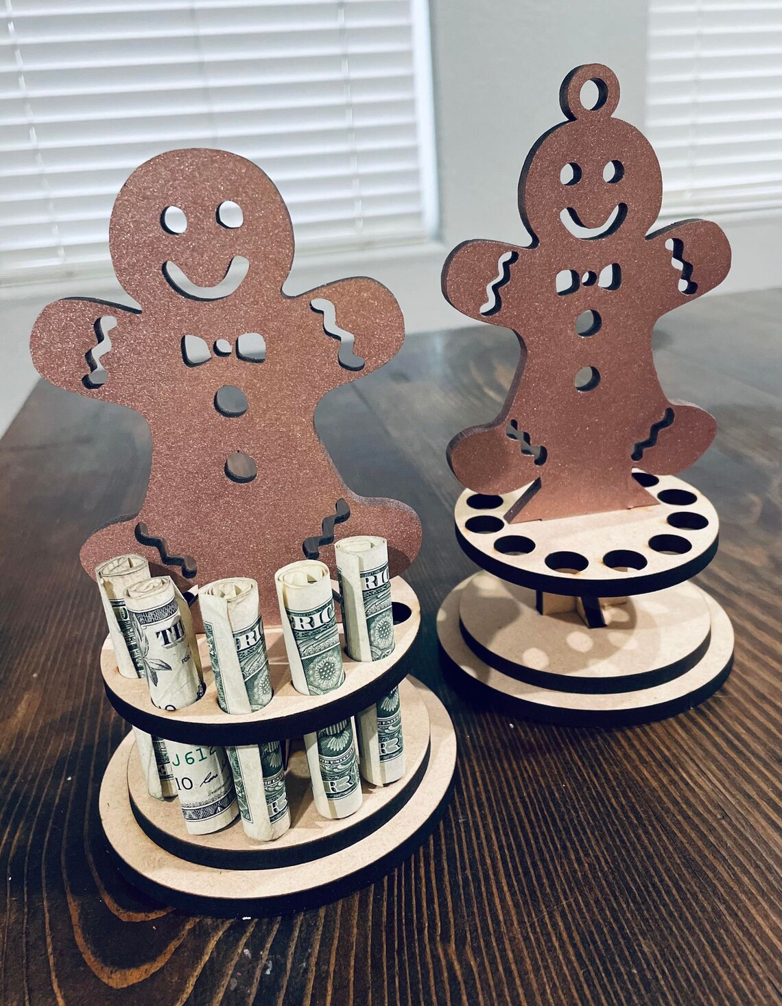 Ginger Bread Man Money Holder Christmas Dollar Bills - Etsy