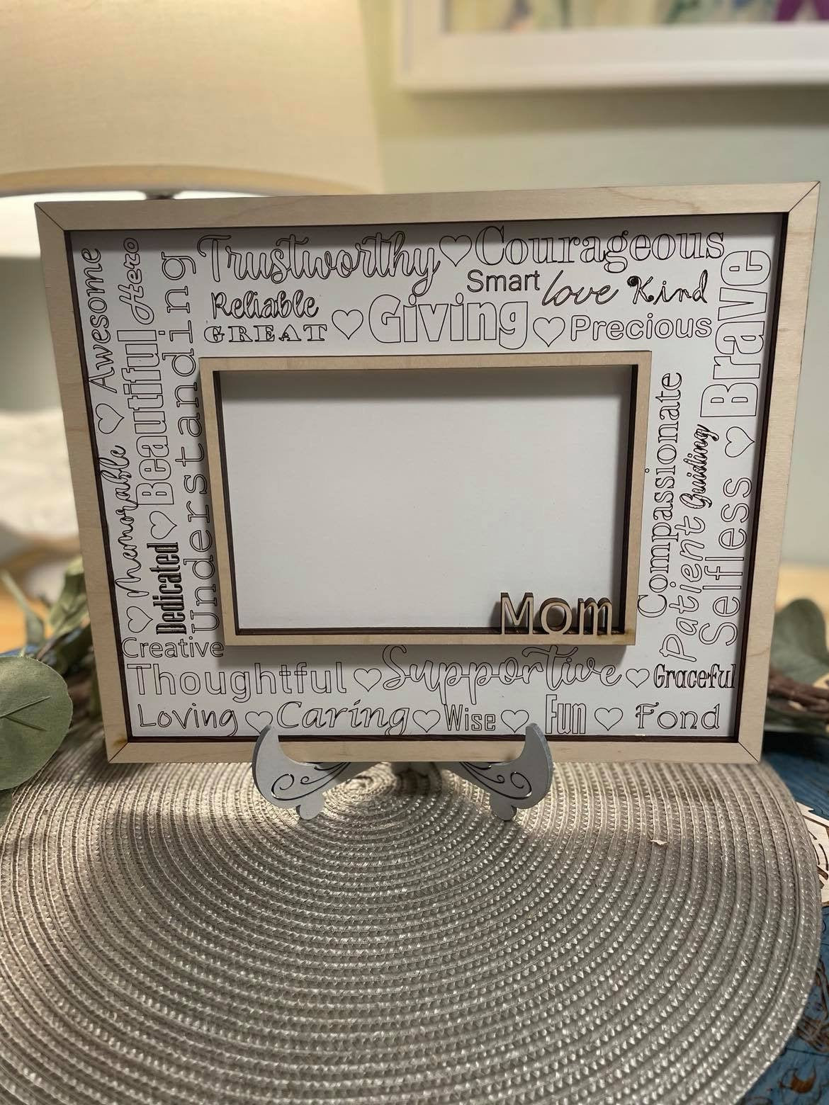 Mom. Grandma Picture Frame SVG File Mothers Day Gift for - Etsy