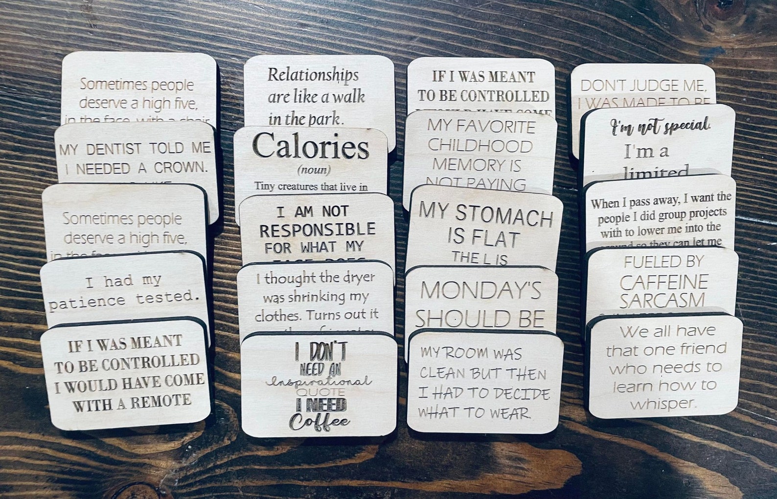 Snarky Sayings Magnets | BUNDLE | Signs | Scrap Buster | Laser Ready ...