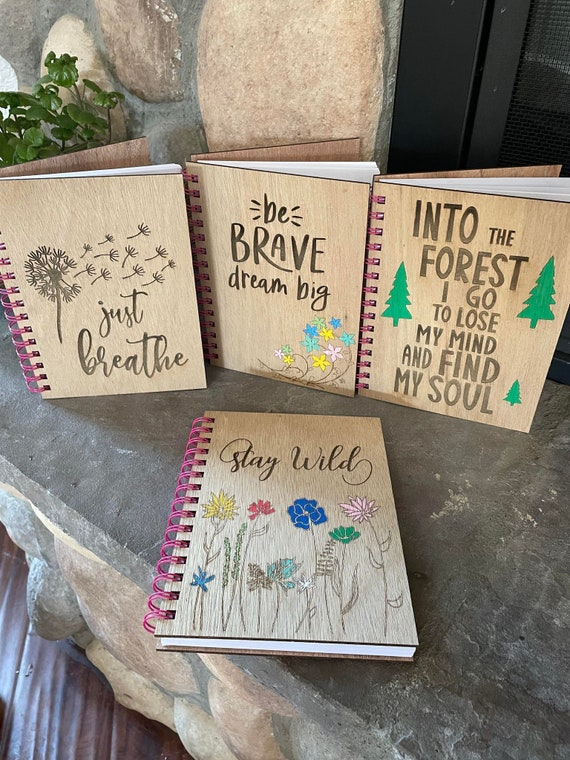 Notebook BUNDLE 4 Designs 6x8 15 Hole Notebooks Digital - Etsy