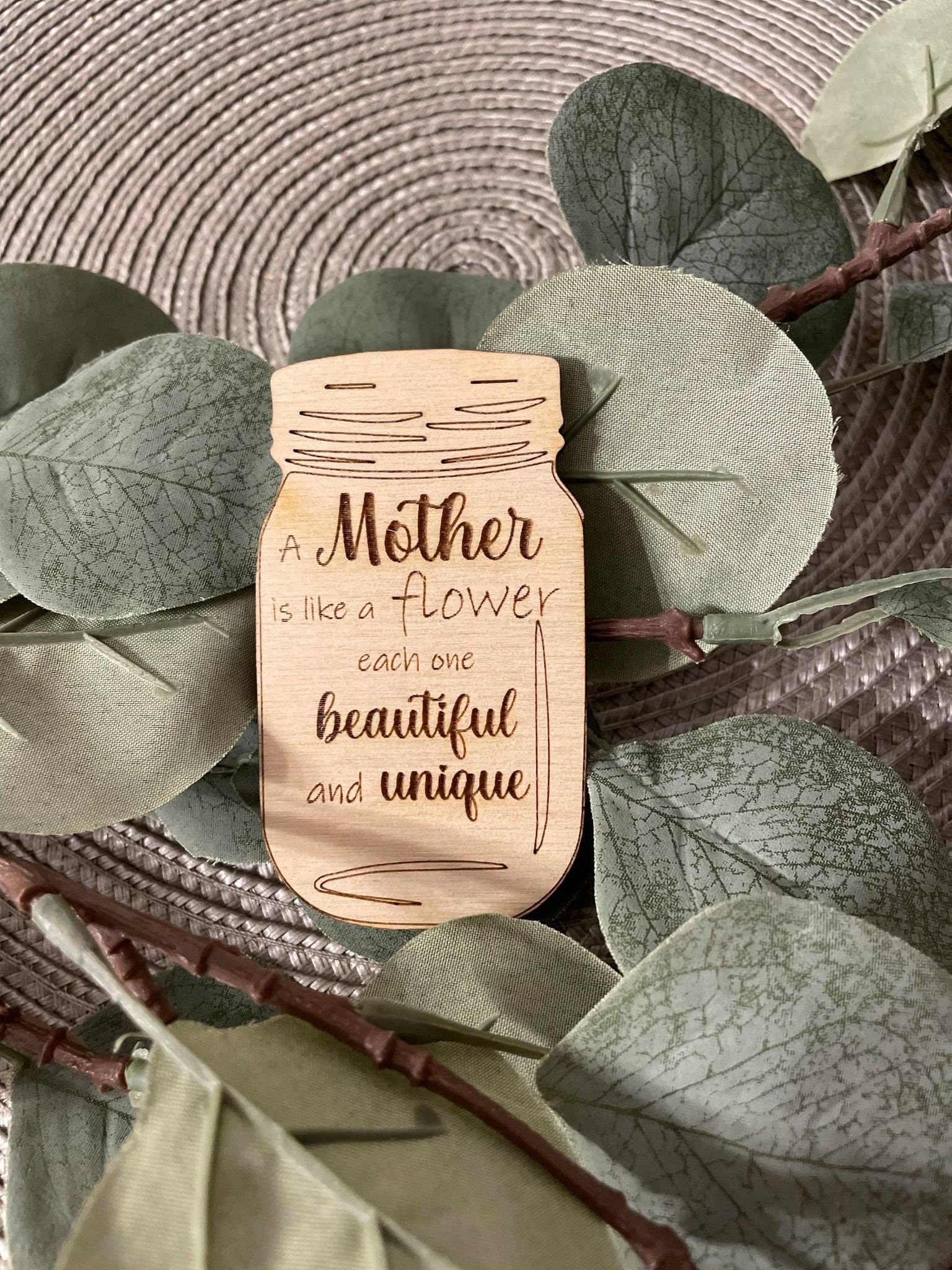 Mother's Day fridge magnet digital file svg glow forge | Etsy