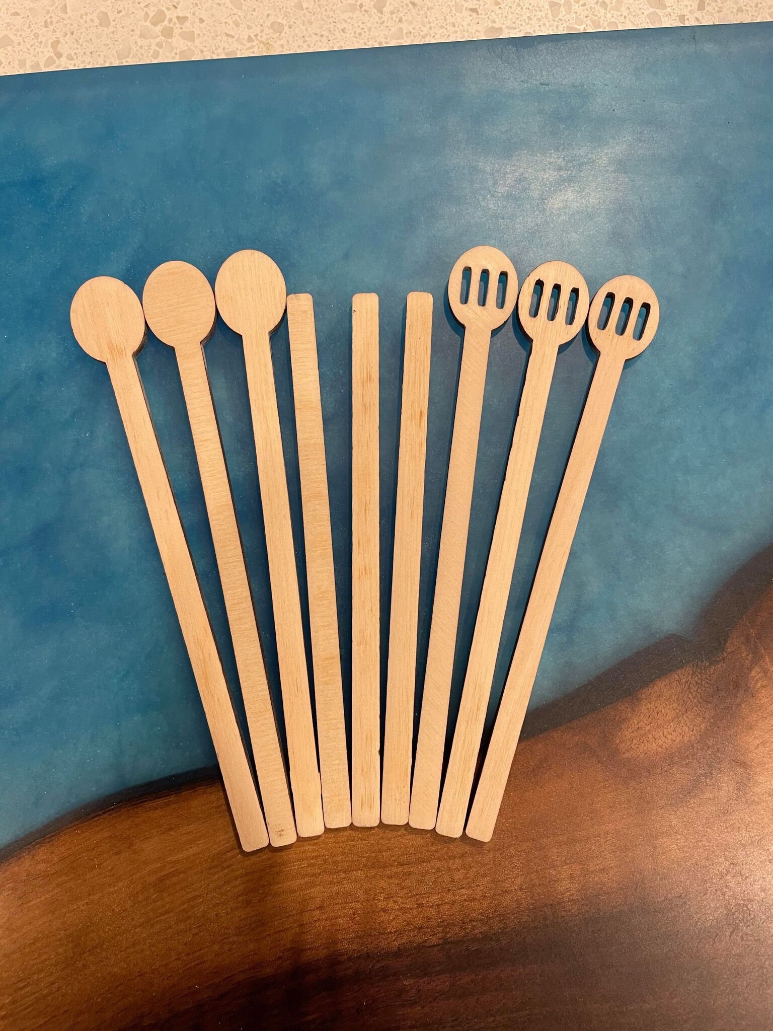 Stir Spoons 3 Types Digital File SVG Glowforge Friendly - Etsy