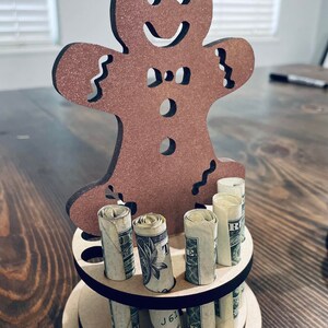 Ginger Bread Man Money Holder | Christmas | Dollar Bills | Teacher ...