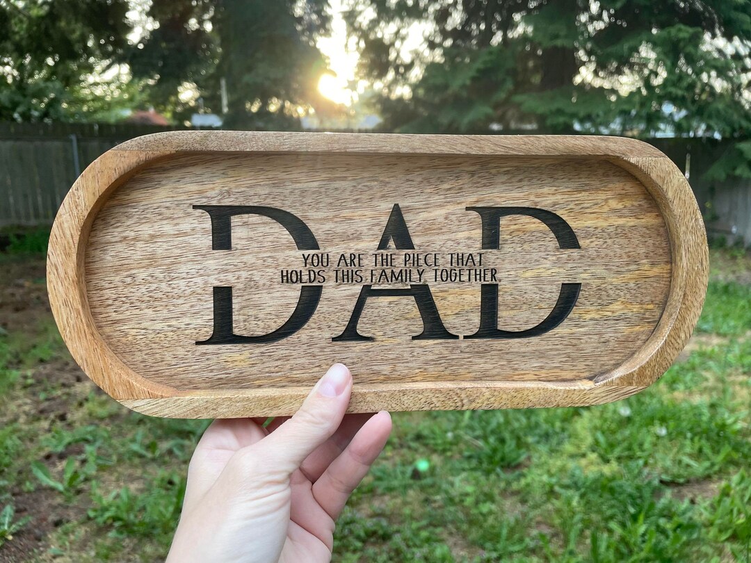 Dad | Holds Use Together | BUNDLE | Family | Catch All Tray | Gift for ...